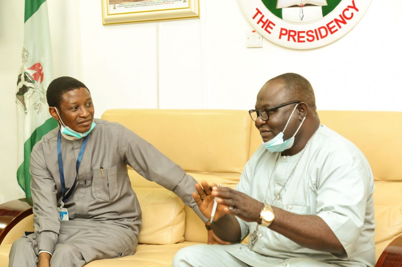 COURTESY VISIT TO THE ES NCPC BY THE BISHOP OF LCCN ABUJA DIOCESE - News