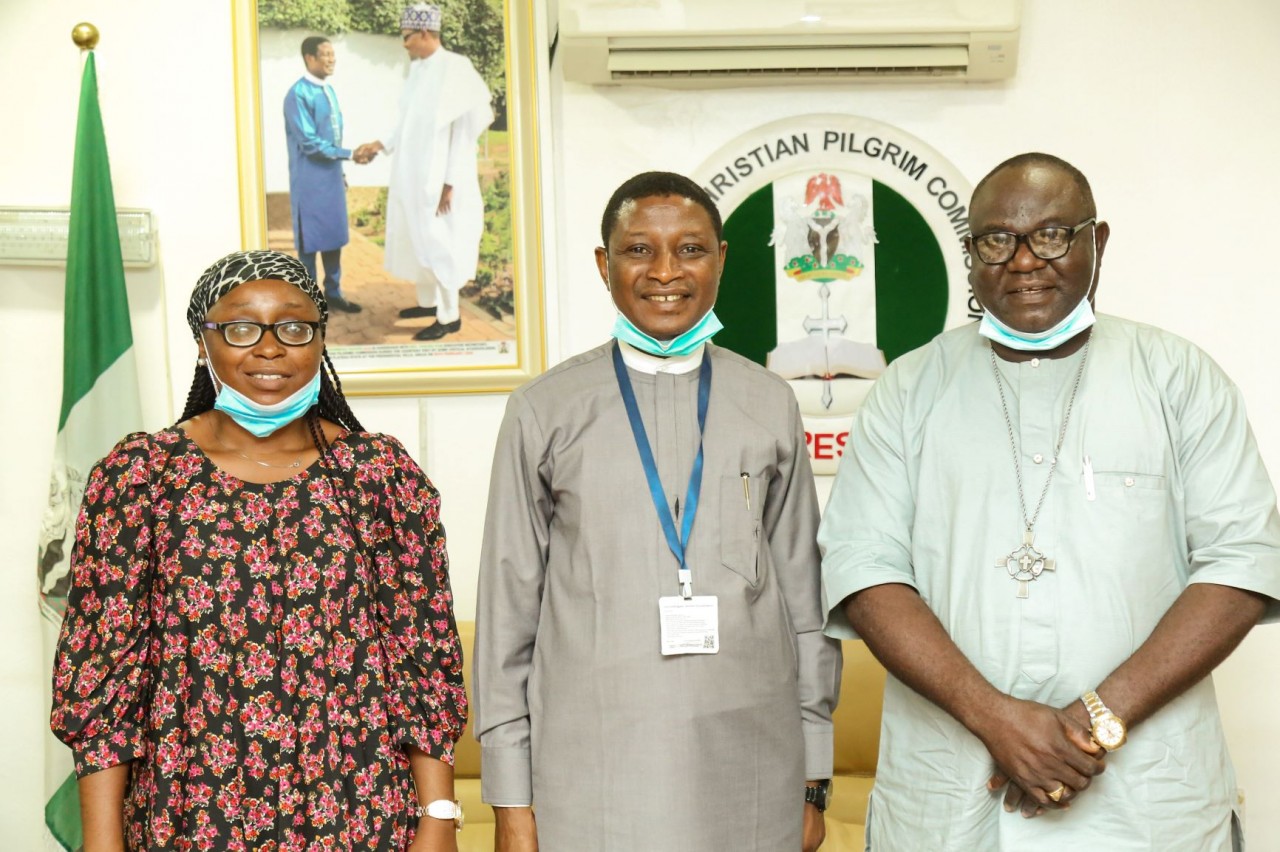 COURTESY VISIT TO THE ES NCPC BY THE BISHOP OF LCCN ABUJA DIOCESE - News