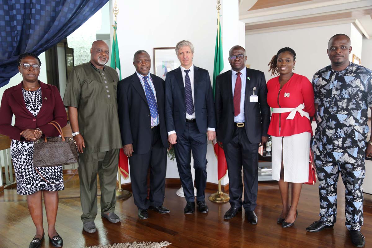NCPC BOSS VISITS CONSULATE GENERAL OF ITALY - News